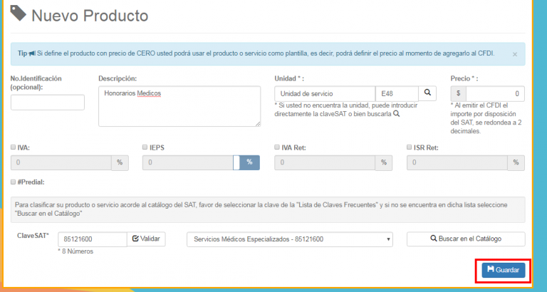 Como hacer factura por honorarios médicos o dentales CFDI 3.3 - Blog ...