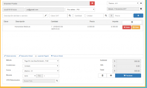 Como hacer factura por honorarios médicos o dentales CFDI 3.3 - Blog ...